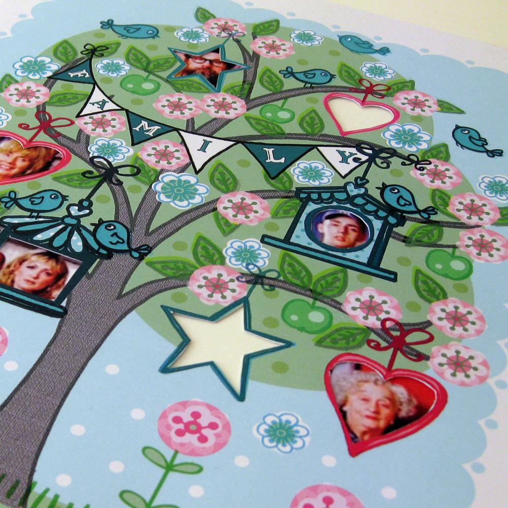 'family Tree' A4 Unframed Print on Luulla